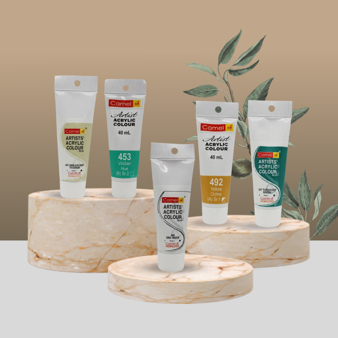 Buy original Artist grade & best quality acrylic tubes at Thoovi Arts