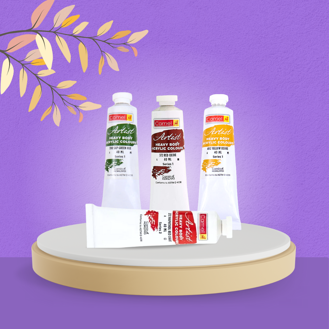 Buy original Artist grade & best quality heavy body acrylic tubes at ...