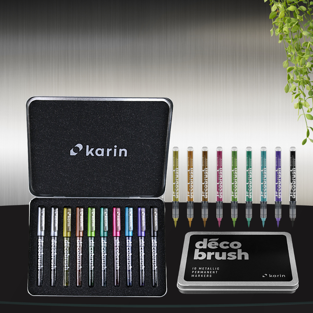Buy original Metallic brush markers from Thoovi arts – Thoovi Arts