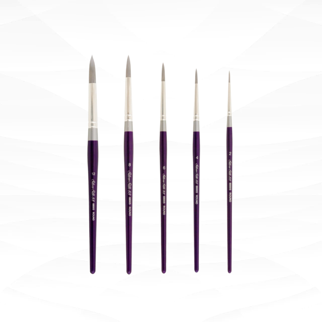 Buy Original Silver Brush - Silver Silk 8800S -SH- Round Brushes ...