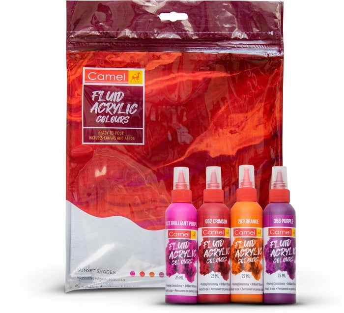 Buy original Camlin-Fluid Acrylic kits from Thoovi Arts